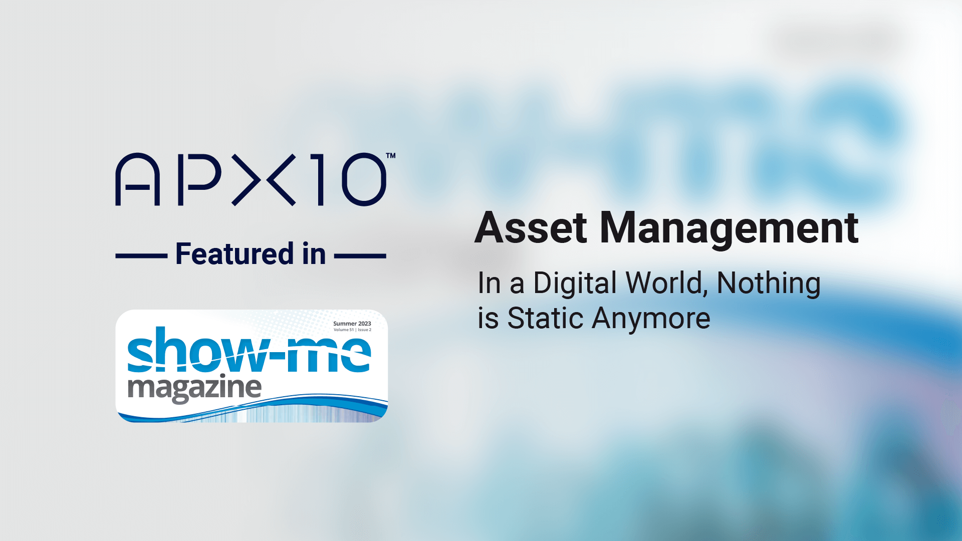 Missouri Section AWWA’s Show-Me Magazine