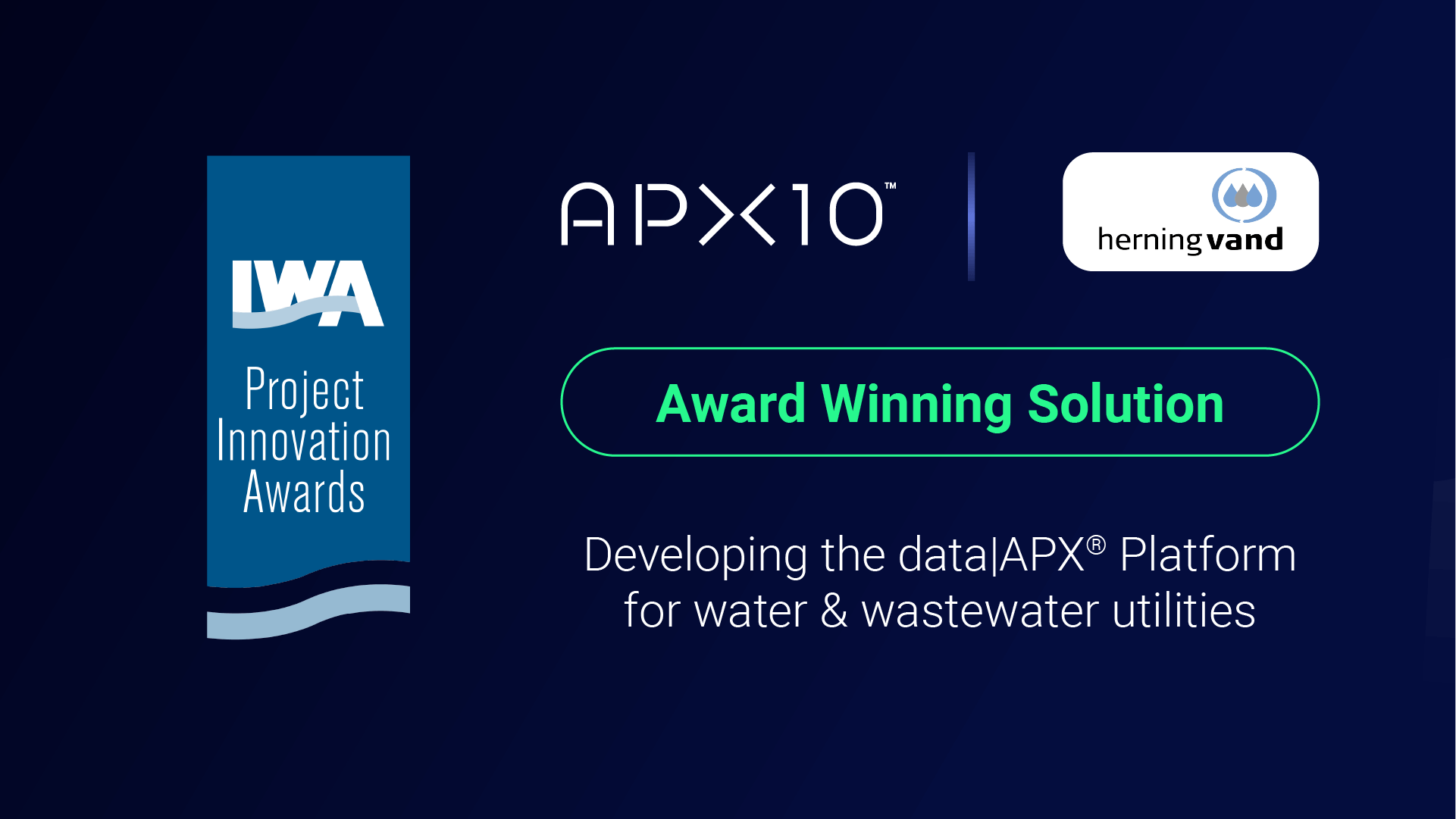 APX10™ wins IWA Project Innovation Award in Copenhagen